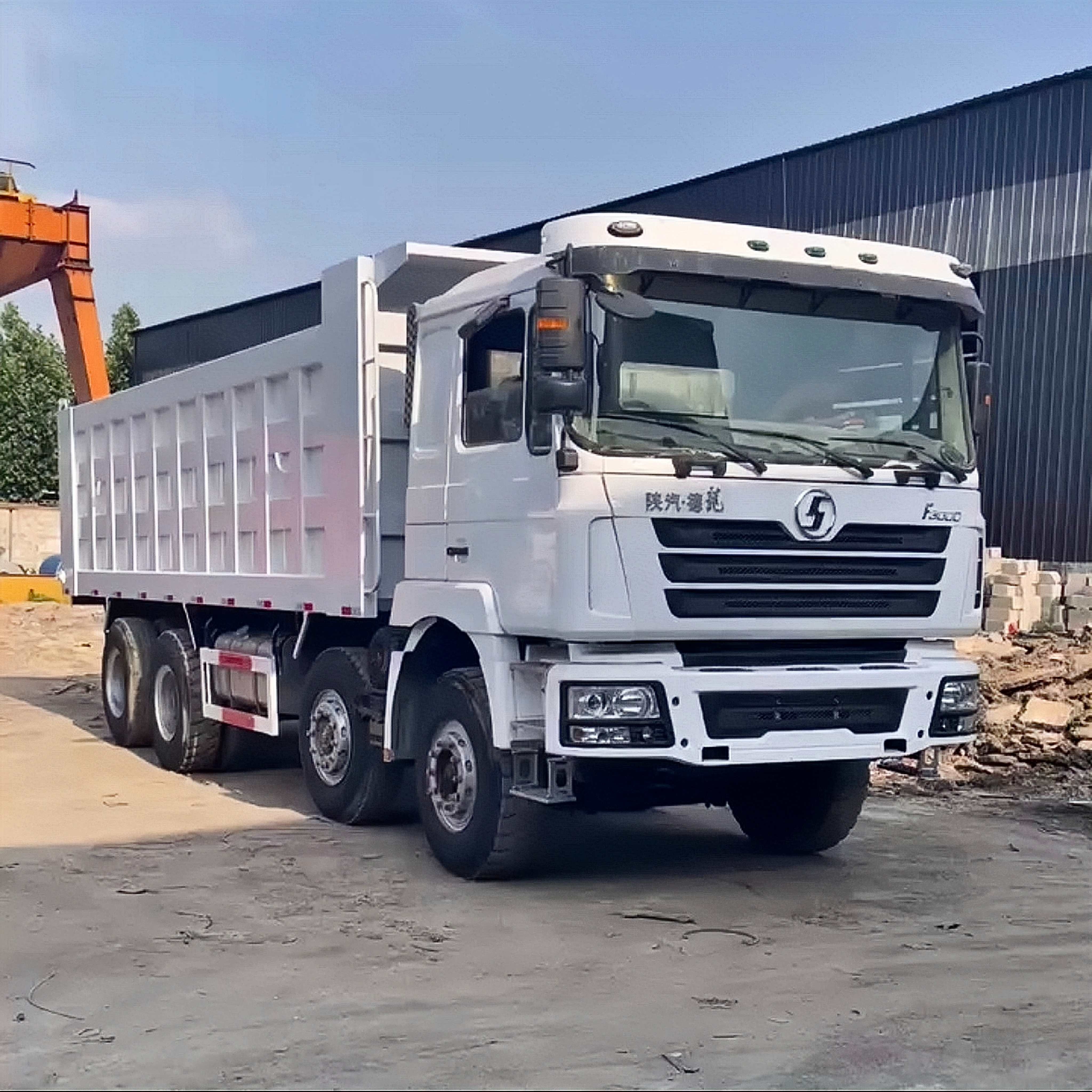 40 Ton Shacman F3000 Dump Truck 12 Wheeler 380hp 2nd Hand