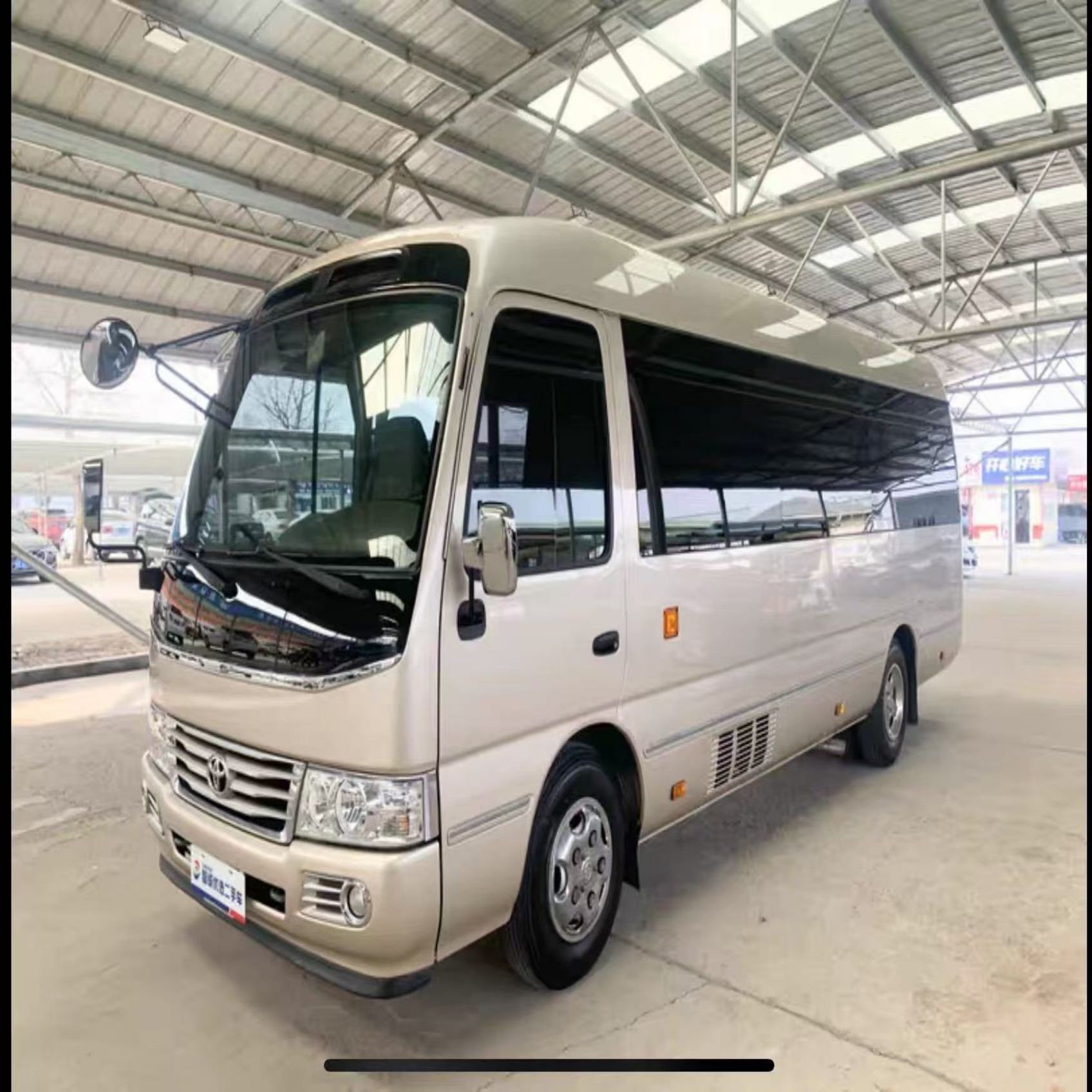 New Toyota Coaster Bus City Shuttle 17 Passenger